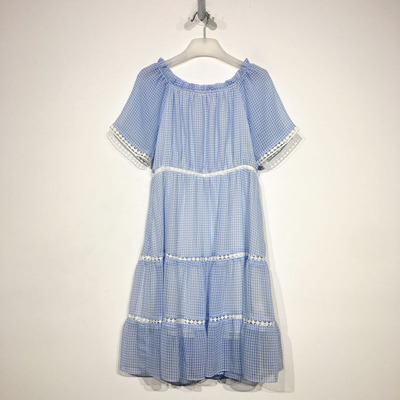 NZ系列 D93317 时尚连衣裙品牌女装折扣颦