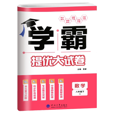 初中学霸提优大试卷上下册