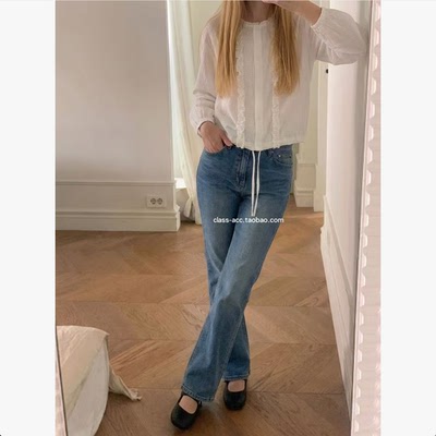 class韩国直邮022309 CLAFO 韩代2026款  牛仔裤