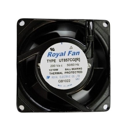 Royal UT857CG(R) 8038 230V 12/10W 交流 全金属耐高温风扇