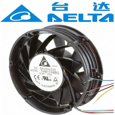 全新台达THB1748BG 48V 5.80A 艾默生，华为 专用风扇17CM 17251