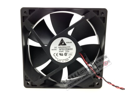 台湾 台达 12025 12cm变频器风扇 24V 0.27A AFB1224HH 双滚珠