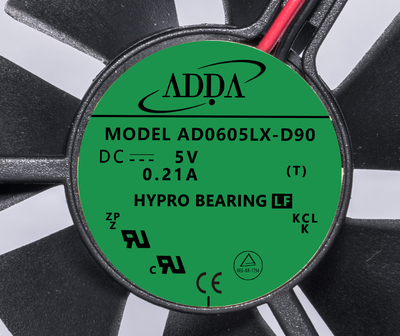 AD0605LX-D90 全新ADDA 6015 5V 0.21A 海康 大华硬盘录像机风扇