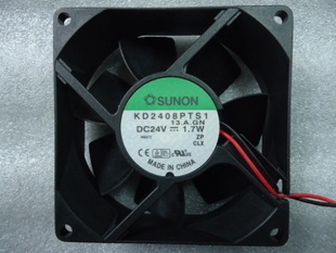 建准SUNON 80258CM/厘米 DC24V 1.7W 变频器散热风扇 KD2408PTS1