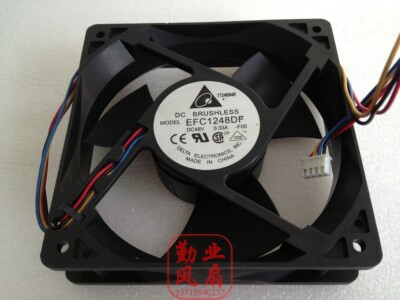 台达 12032 12CM工业风扇 48v 0.33A EFC1248DF-F00 调速功能