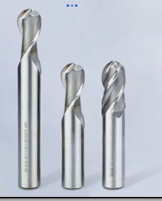 超硬直柄白钢球头铣刀高速钢4刃2刃R1R4R7R8R9R11R12.5R14R15R16