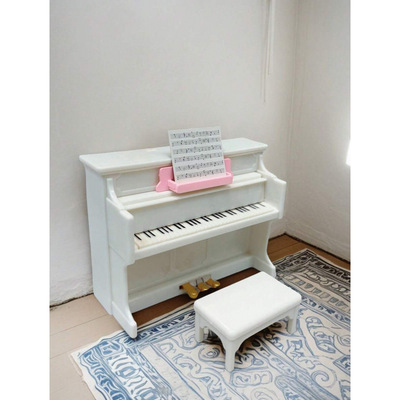 Q 62882 Mini piano dollhouse toy 迷你小钢琴过家家玩具