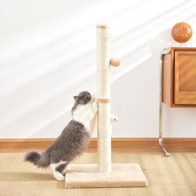 Vertical Sisal Cat Scratcher Scratching Posts ShedResistant