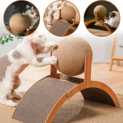 Cat Scratching Toy for Indoor Play Protects Furniture