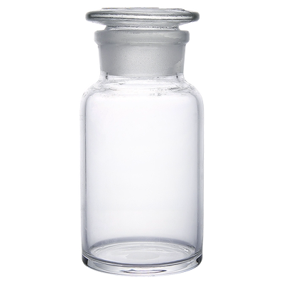 广口玻璃试剂瓶 白色棕色大口玻璃瓶茶色药剂瓶酒精碘伏瓶60 125 250 1000 2500 5000 10000 20000ml实验室