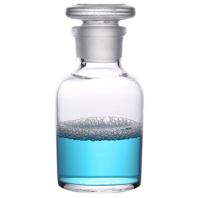 玻璃小口试剂瓶 细口窄口瓶 带盖标本瓶透明棕色茶色药剂瓶酒精碘伏瓶30 60 125 250 500 1000 2500ml实验室