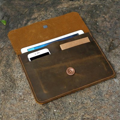 手工包苹果真皮复古美式阿美咔叽