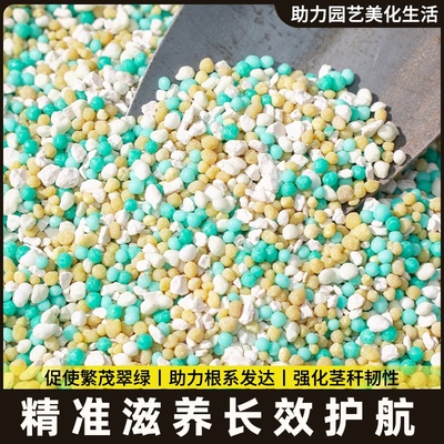 花彩师硫酸铝绣球调蓝剂专业专用缓释颗粒补充铝离子调色肥梦幻蓝