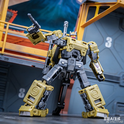 孩之宝 变形金刚 天尊世代 领袖纪元 混天豹组合成员吵闹航海家级