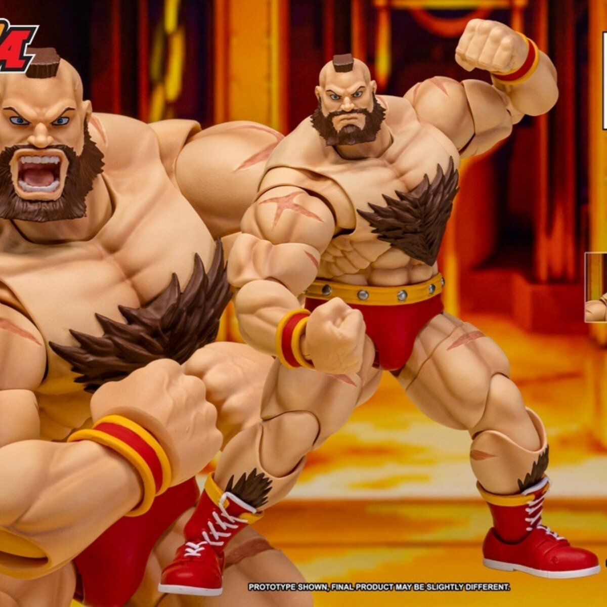 Storm Toys 街头霸王3 ZANGIEF 桑吉尔夫 成品可动人偶手办模型