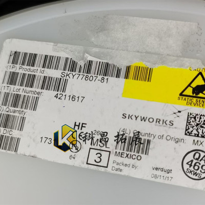SKY77807-81 QFN 手机芯片IC 全新原装 BOM配单 拍前咨询
