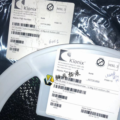 KXTC8-2850 QFN 电子元器件芯片 全新原装 BOM配单 拍前咨询