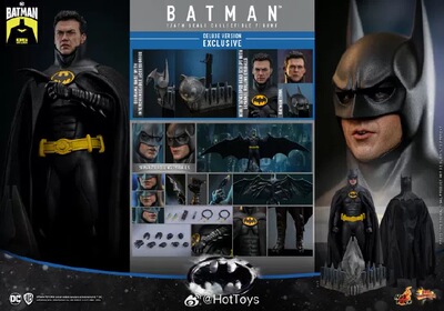 HT HotToys 1/6蝙蝠侠归来1992基顿蝙蝠侠MMS769