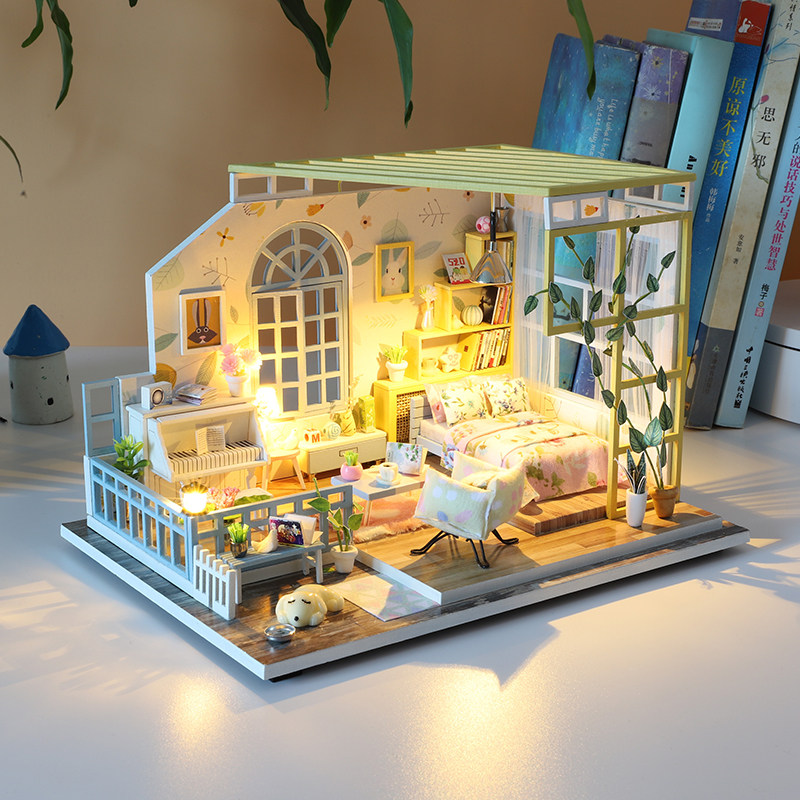 音乐盒八音盒diy手工木质创意表白生日礼物送女生闺蜜成人减压_虎窝淘