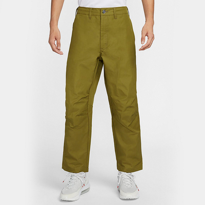 NIKE耐克男子梭织休闲宽松工装复古直筒可束脚长裤FZ0711