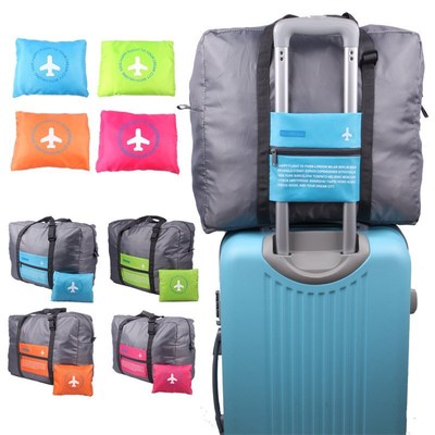 waterproof nylon folding travel bag large capacity airplane