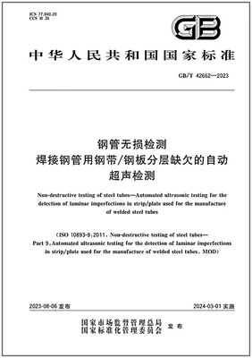 GB/T42662-2023钢管无损检