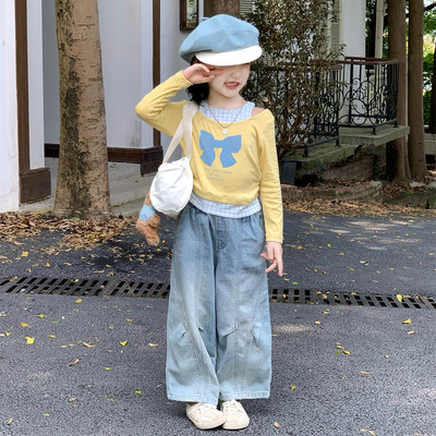 英国KABEITREE女童春季套装洋气