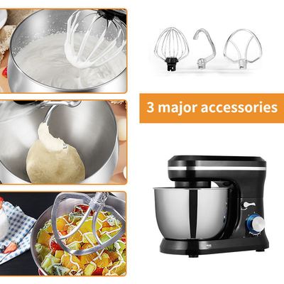 跨境出口Sokany271揉面机家用5L厨师机搅拌和面机Stand Mixer
