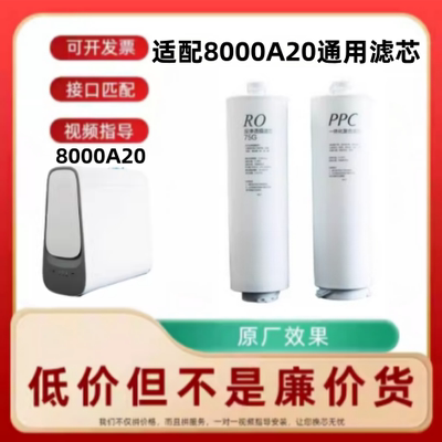 适配兼容思麦恩8000A20净水器RO膜PPC复合棉炭通哟滤芯