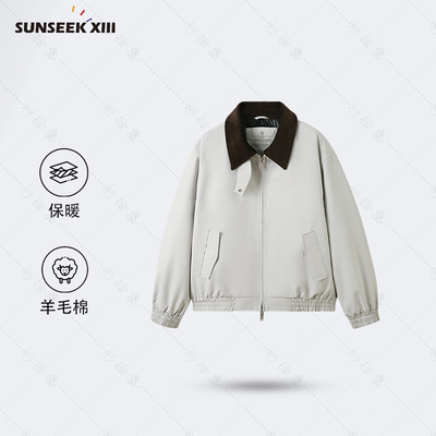 保暖羊毛棉】保暖防风立体剪裁夹克百搭运动休闲外套2603