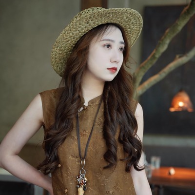 若芙桑蚕丝香云纱新中式马甲