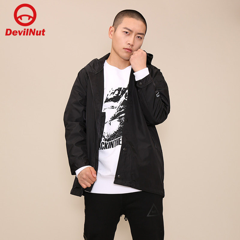 DEVIL NUT潮牌恶魔男女同款流感外套极简M1951-BF AET_虎窝淘
