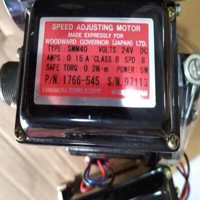 配件伍德沃德 WOODWARD 1766-545TYPE SMM40 调速器 原装议价议价