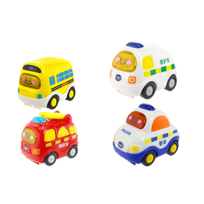 伟易达电动发声唱歌早教救护车