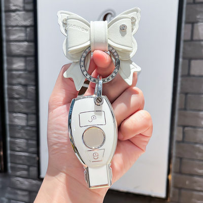 适用奔驰glc260c200l威霆v级c级s级gla扣gle320gls400cl钥匙套扣