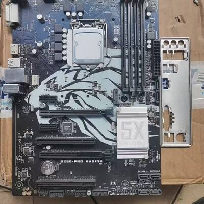 议价华硕圣旗B250-PRO GAMING 拆机主板 测试过 没