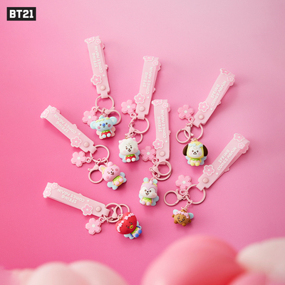 BT21 BABY 春日童话系列 硬体玩偶钥匙扣  （不参与满赠）