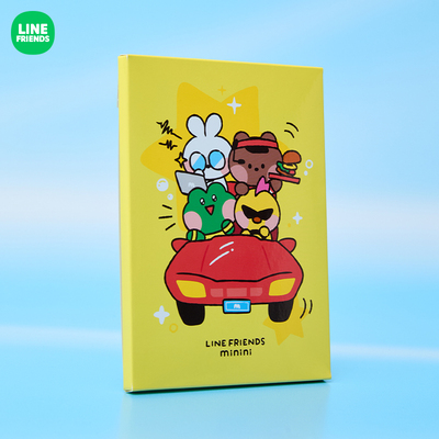 LINE FRIENDS 连我朋友 minini WORLD系列 明信片 卡片书写