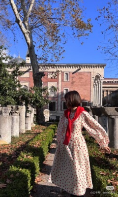 Rosatown｜北欧 红牌 小玫瑰 翻领上衣