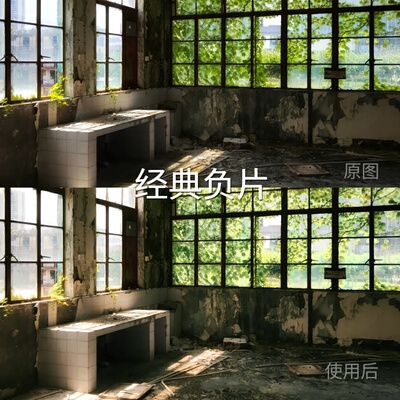 经典负片LUT D-Cinelike平板O-LogI-LogX5系列LogC4AE航拍VN小米