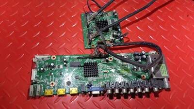 组装机55寸主板ST6M181VS-F4 屏T546HW01 V.1
