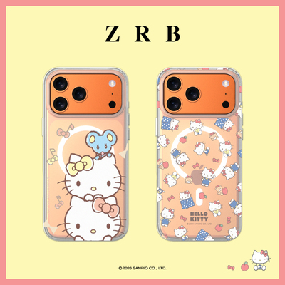 zrbKT可爱磁吸磨砂iPhone壳