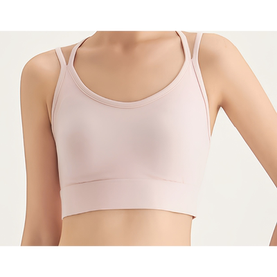 【DaFangLady张大方】 U领双肩带可调节瑜伽美背 YQ10155