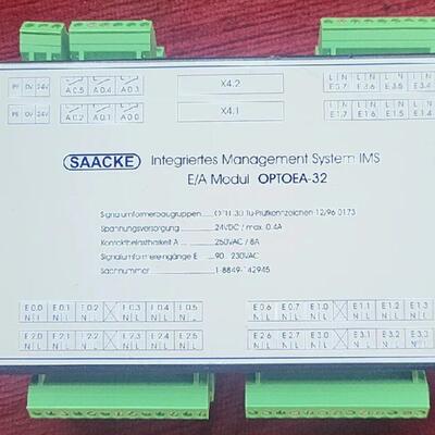 议价SAACKE E/A MODUL OPTOEA-32实物拍前先