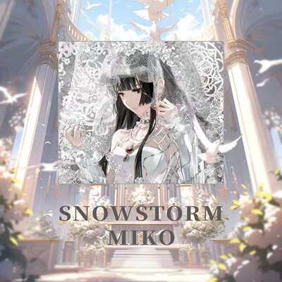 SnowstormGamingMIKO玻璃垫