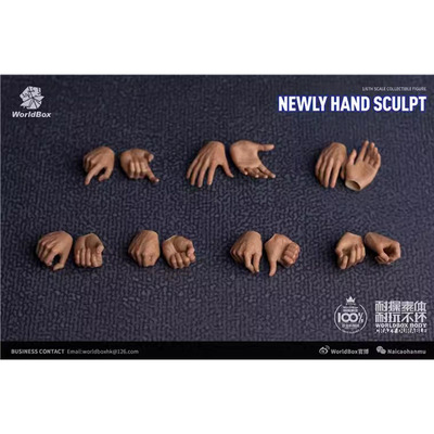 现货 耐操素体手型 Worldbox 2.0精妆 1/6潮流兵人手型包