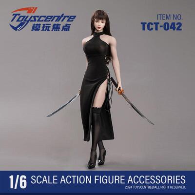 1/6 Toyscentre模玩焦点 TCT-042  性感高腰镂空双开叉绑带连衣裙