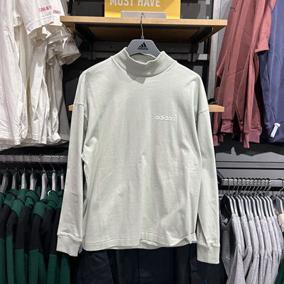 Adidas/阿迪达斯半高领长袖T恤