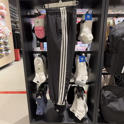 阿迪达斯女长裤子休闲九分裤