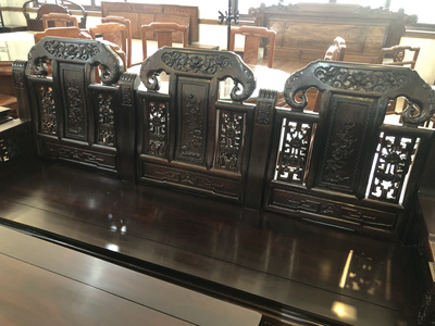 老挝大红酸枝沙发